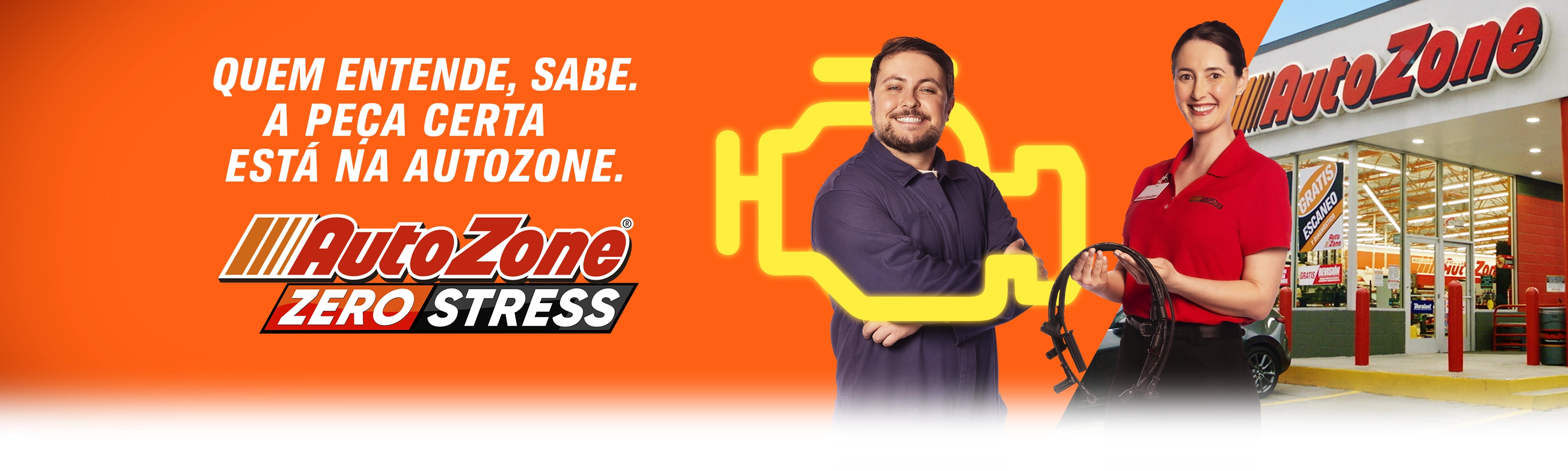Peças de automóveis na AutoZone - Baterias, freios, acessórios e mais
