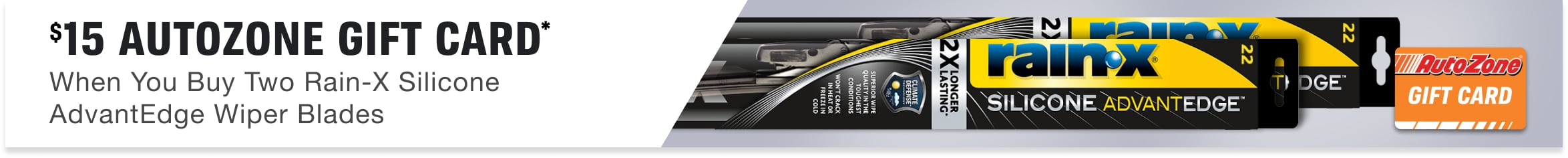 Get a $15 AutoZone Gift Card by mail or eGift Card by email when you ...