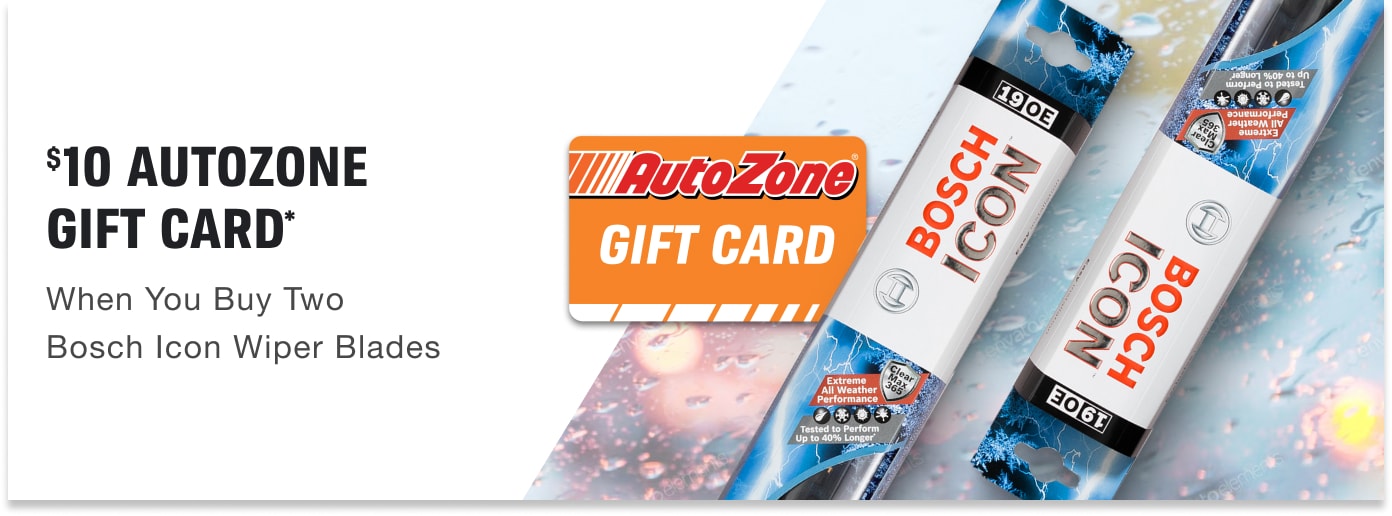 Get a $10 AutoZone Gift Card by mail or eGift Card by email when you ...