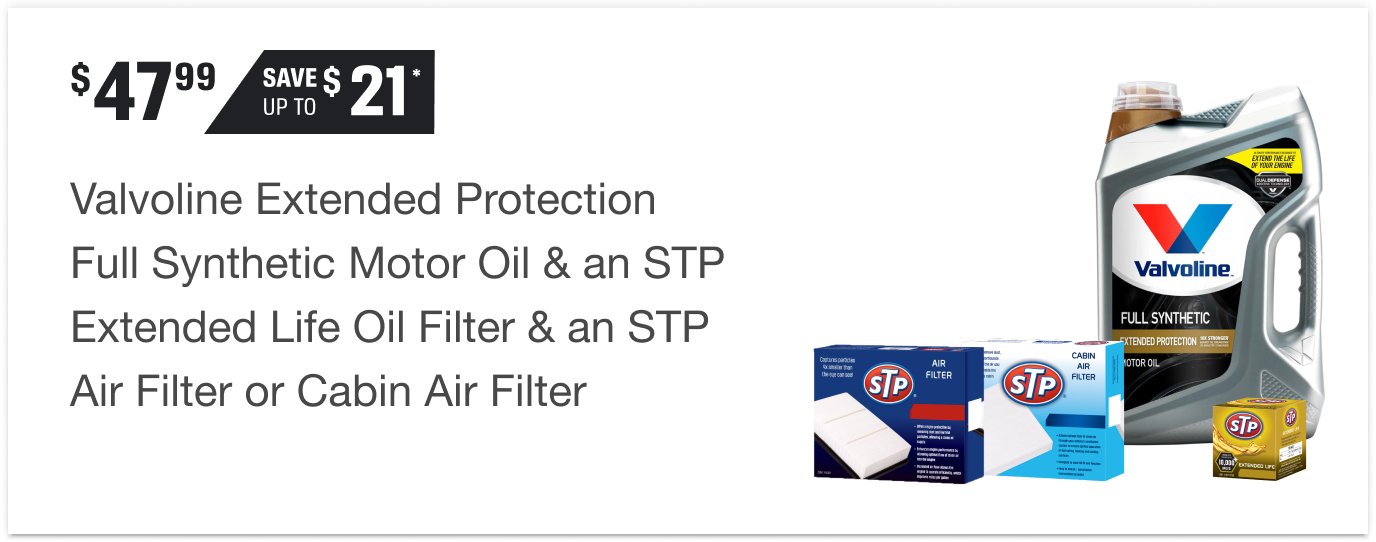 AutoZone Oil Change Specials - Oil and Filter Deals