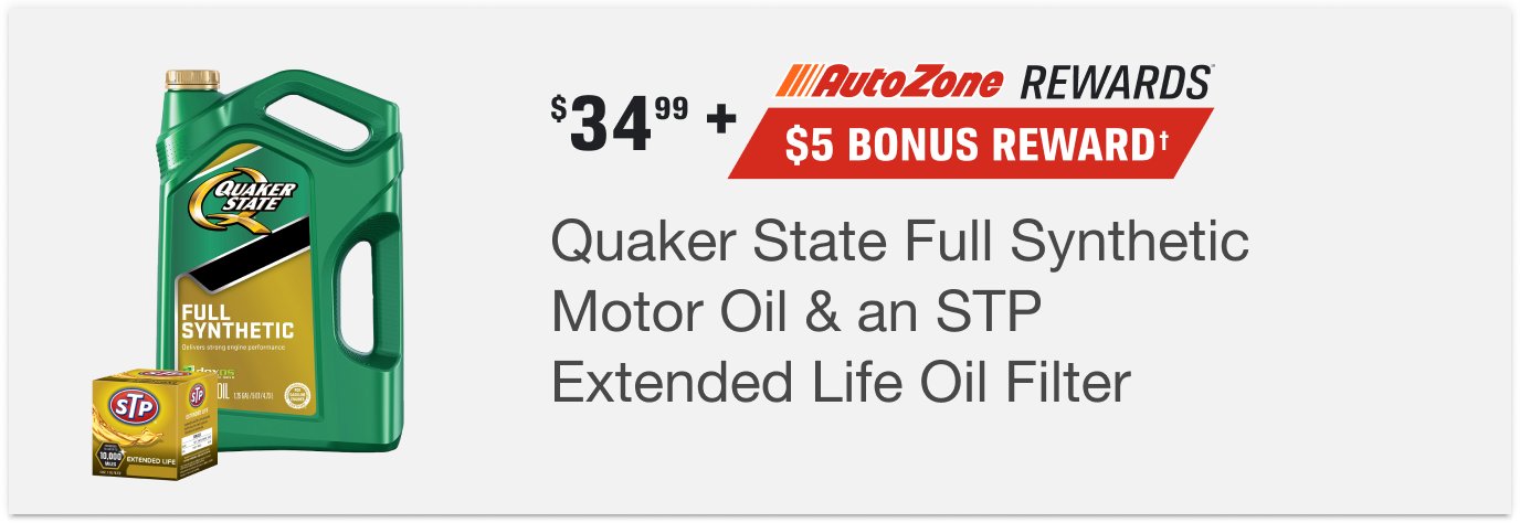 AutoZone Oil Change Specials - Oil and Filter Deals
