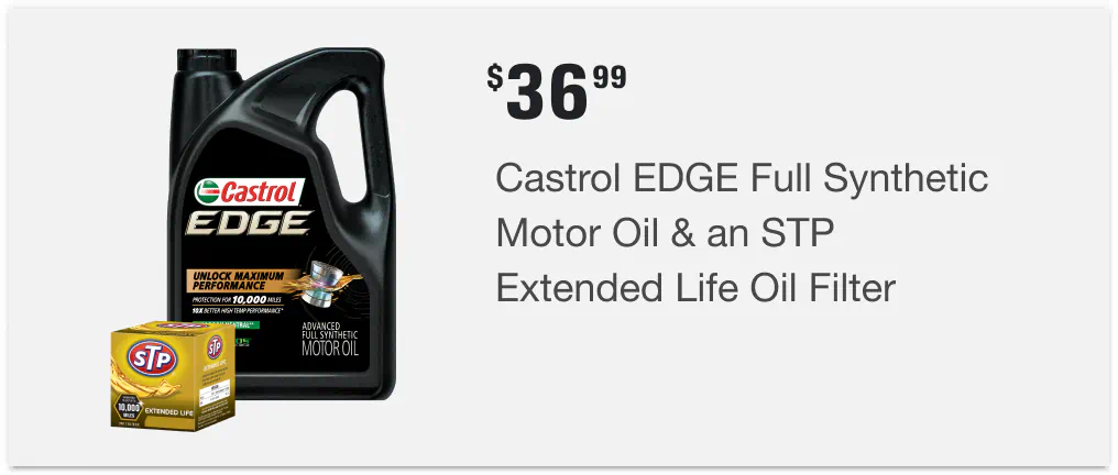 AutoZone Oil Change Specials - Oil and Filter Deals