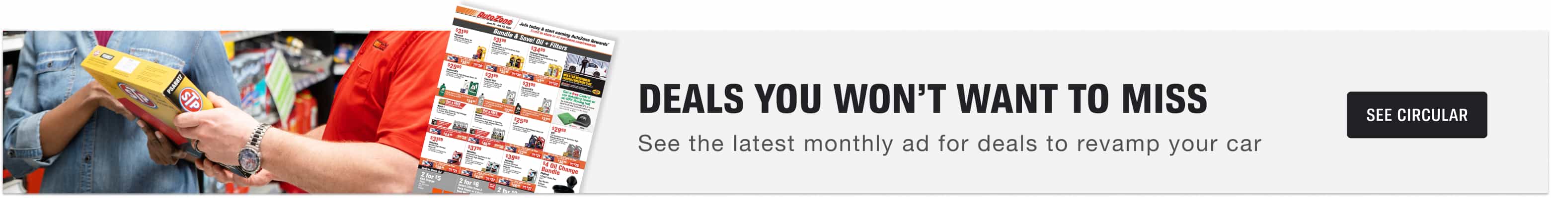 Deals and Savings - AutoZone