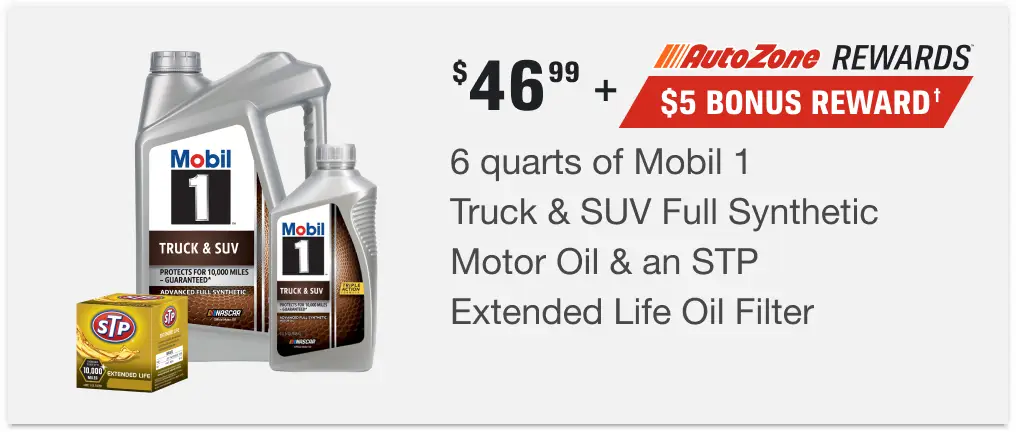 AutoZone Oil Change Specials - Oil and Filter Deals