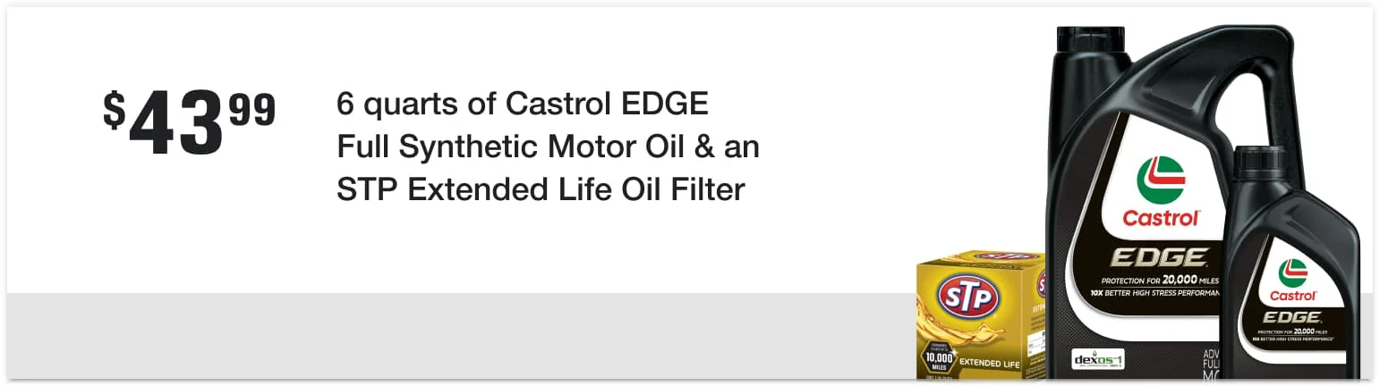 AutoZone Oil Change Specials Oil and Filter Deals