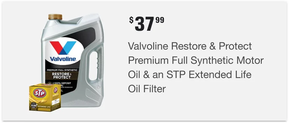 AutoZone Oil Change Specials Oil and Filter Deals