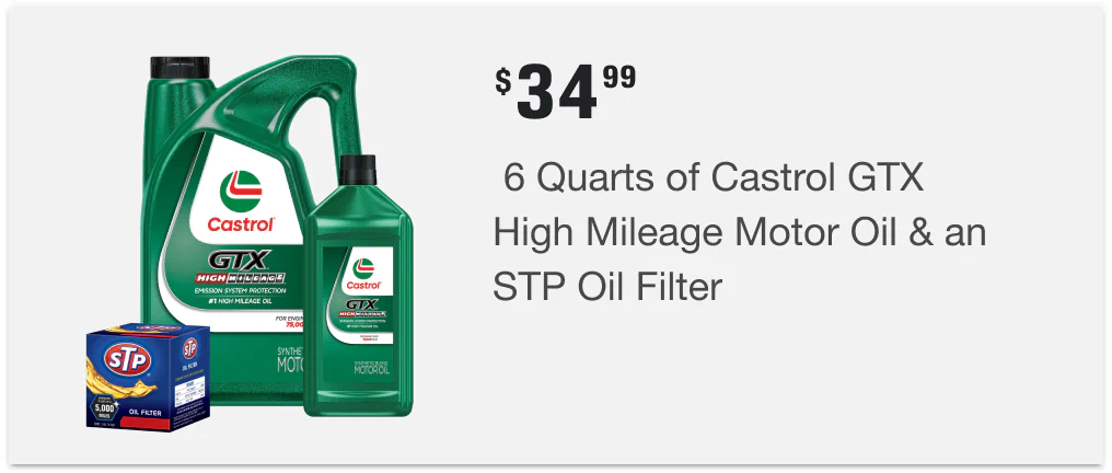 AutoZone Oil Change Specials - Oil and Filter Deals