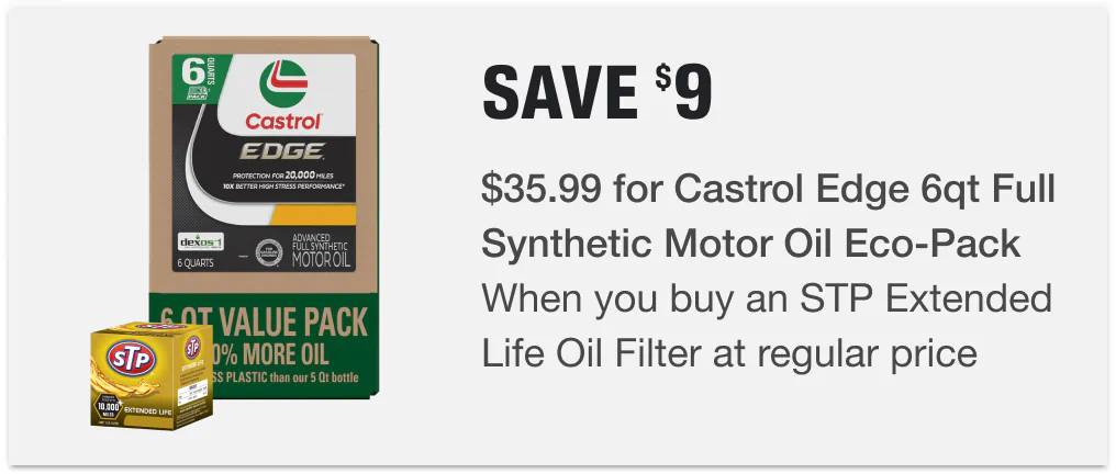 AutoZone Oil Change Specials - Oil and Filter Deals