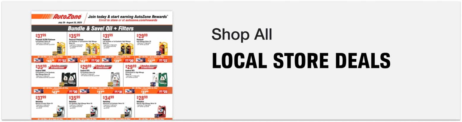 AutoZone Deals & Discounts: Best deals on Auto Parts & Accessories
