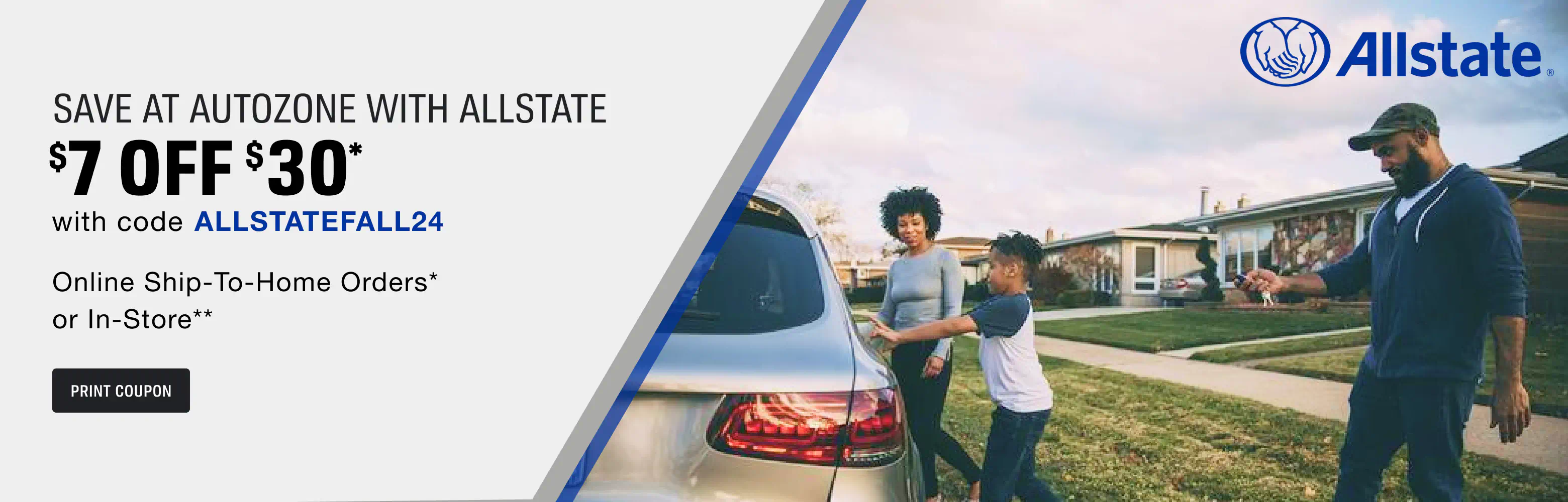 Save at AutoZone with Allstate - $7 off $30* with code ALLSTATE24 ...