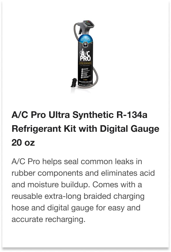 AC Pro Refrigerant: Everything you need in AC Pro Recharge Kits