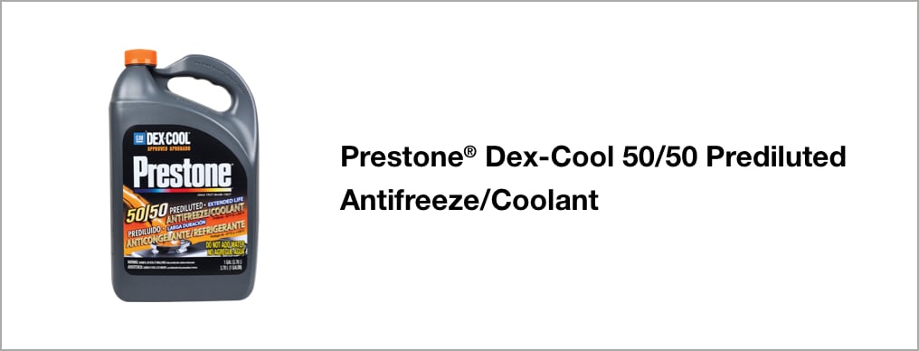 Prestone Extended Life Dexcool Antifreezecoolant
