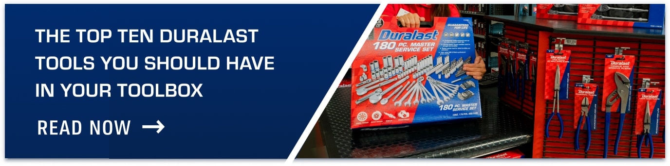 Duralast Professional Grade Hand Tools from AutoZone