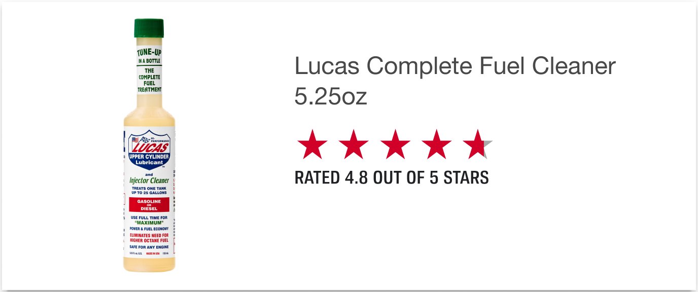 How To Use Lucas Fuel System Cleaner