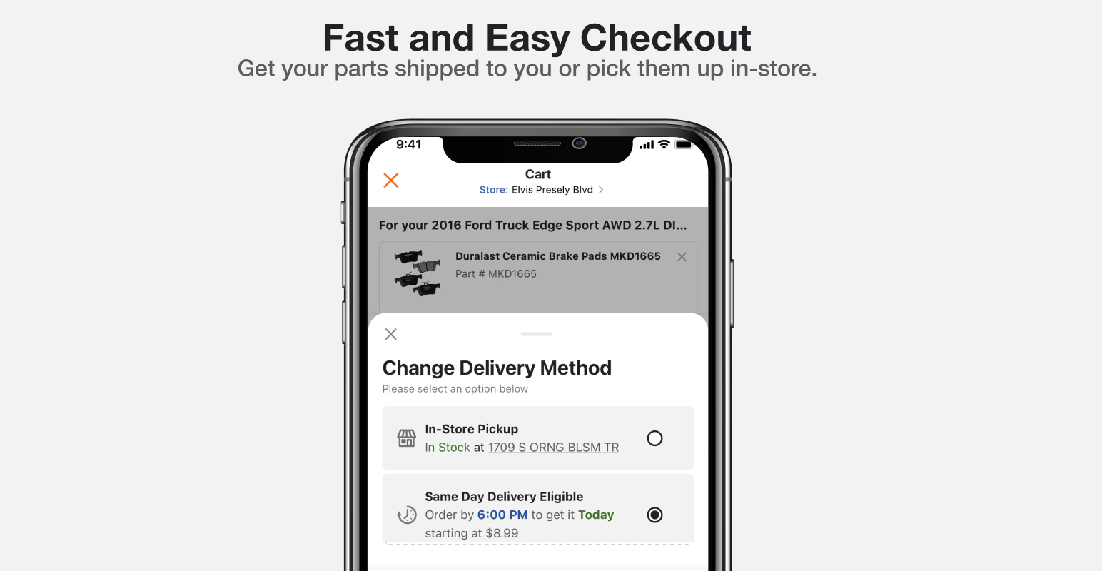 AutoZone Mobile App