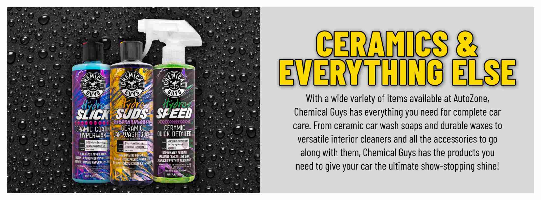 Chemical Guys Hybrid V07 Optical Select High Gloss Car Wash Liquid 1 Gallon