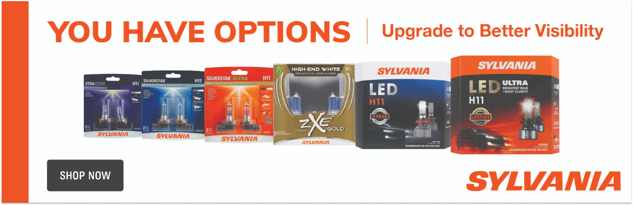 Sylvania Bulb 9005LEDHP | AutoZone