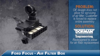 How To Install Dorman's New Air Filter Box in a Ford Focus - AutoZone