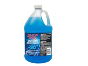 Why is the Windshield Wiper Fluid Sign on?