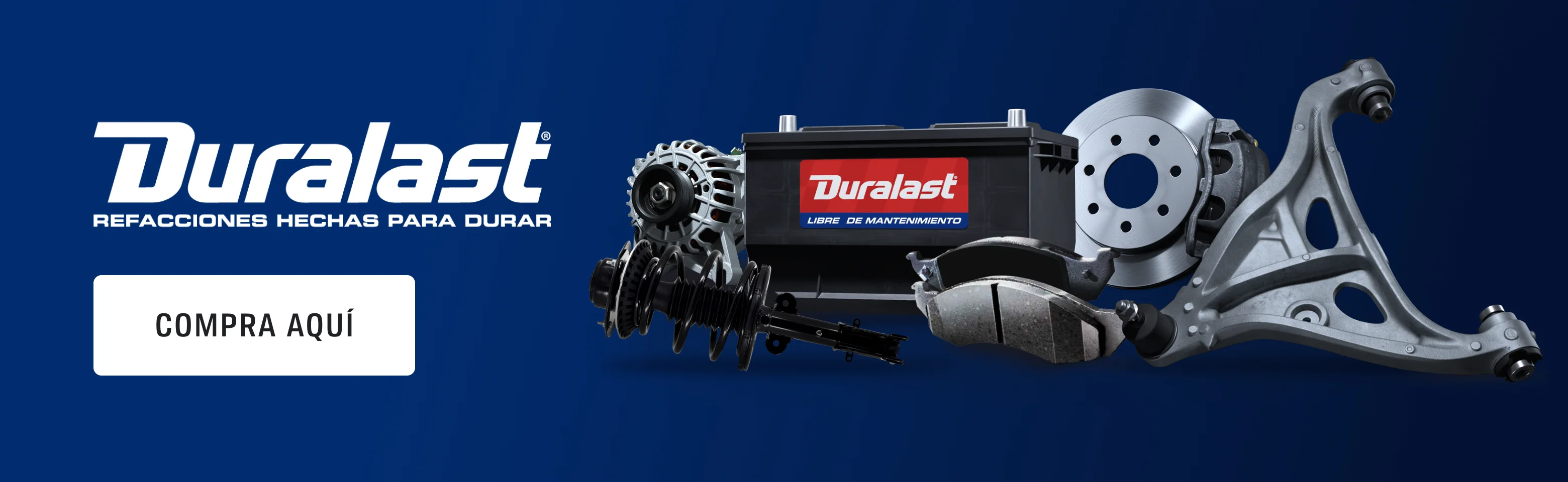 Refacciones Duralast | De venta exclusiva en AutoZone