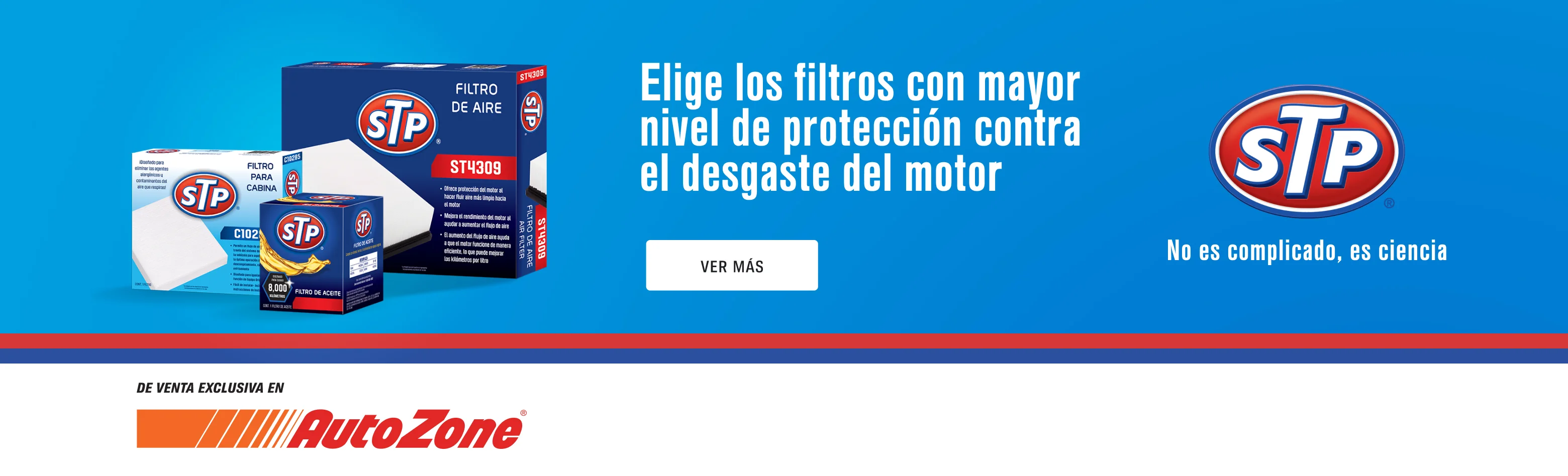 Elige los filtros con mayor nivel de protección contra el desgaste de motor